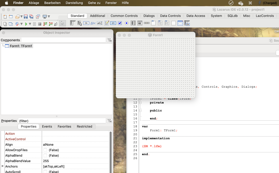 Portierung eines Delphi-7-Projekts nach FreePascal und Lazarus ...