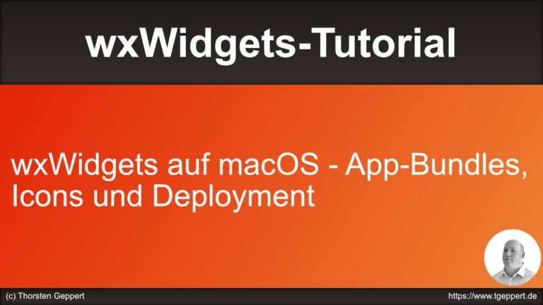wxWidgets-Tutorial 007 – wxWidgets auf macOS – App-Bundles, Icons und ...